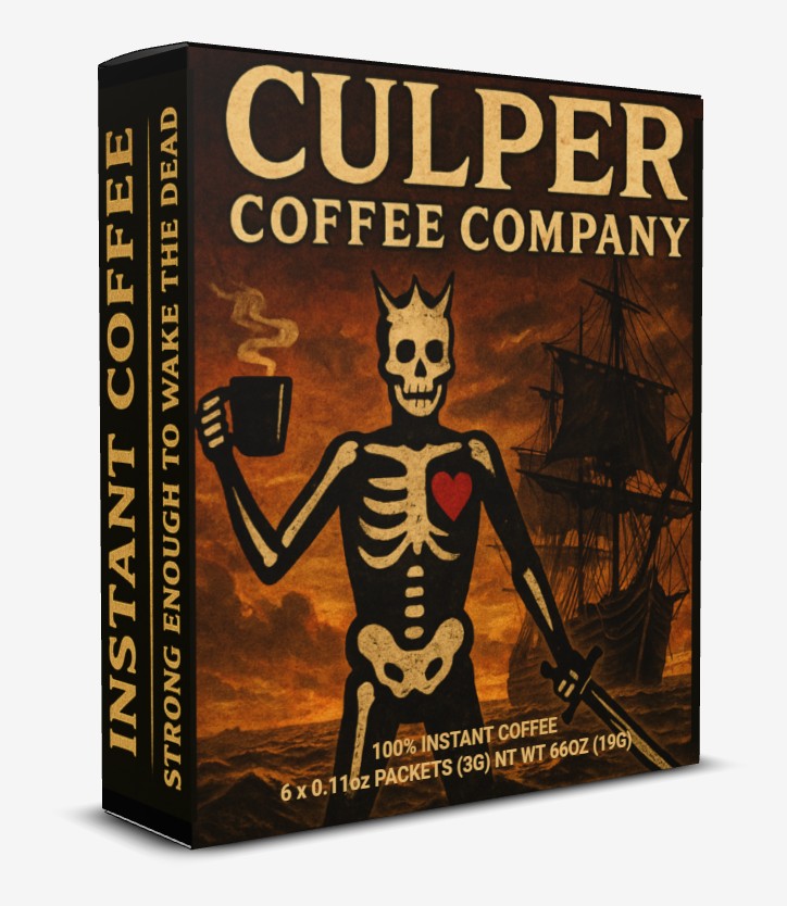 Blackbeard Instant Coffee – Culper Coffee Company